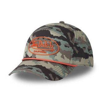 Von Dutch Casquette 6 Panneaux Adulte Logo Rubber Print Cord TU