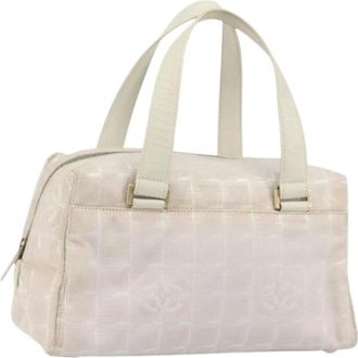Chanel Sac &agrave; main vintage doccasion - Femme - Pre-owned - Blanc - Taille: ONE Size