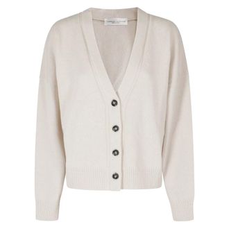Roberto Collina Cardigan ML - Femme - Pulls - Beige - Taille: 40 FR