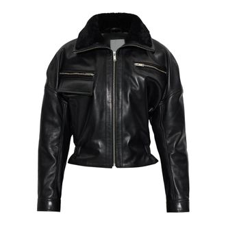 CHRISTOPHER ESBER Atlas Lederjacke - - Jackets - Damen - Schwarzk - XS