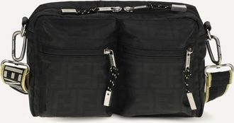 Fendi FF monogram fabric Camera Case Male UNI