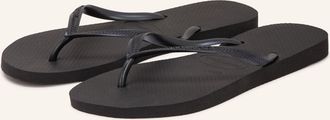 Havaianas Zehentrenner Slim schwarz