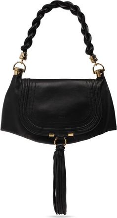 Chlo&eacute; Marcie Foulard Small Shoulder Bag - - Bags - Damen - Schwarzk - ONE SIZE