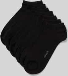 Camano Sneakersocken mit Rippenb&uuml;ndchen im 7er-Pack Modell Soft