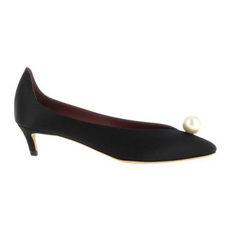 Magda Butrym Seidensatin-Pumps - - Shoes - Damen - Schwarzk - 37 EU