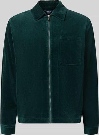 Mc Neal Regular Fit Hemdjacke aus Cord mit Brusttasche