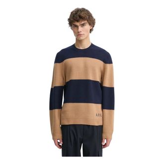 A.P.C. Edward Pullover - - Knitwear - Herren - Braun - M