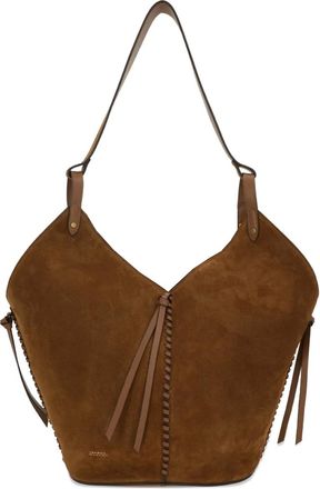 Isabel Marant Tampa suede tote bag - Braun