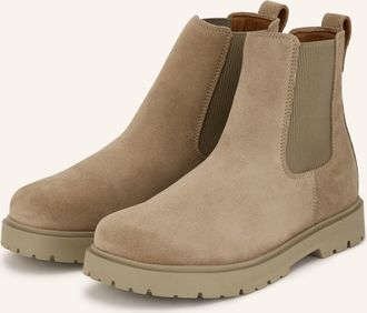 Birkenstock Chelsea-Boots Highwood Slip On Mid beige