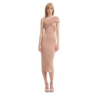 Rick Owens Robe Lilies - Femme - Robes - Beige - Taille: 38 FR