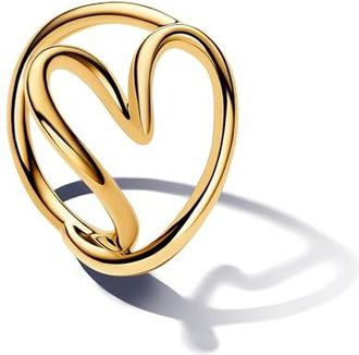 Pandora Pandora Essence Bague en métal plaqué or 14 carats, taille 52