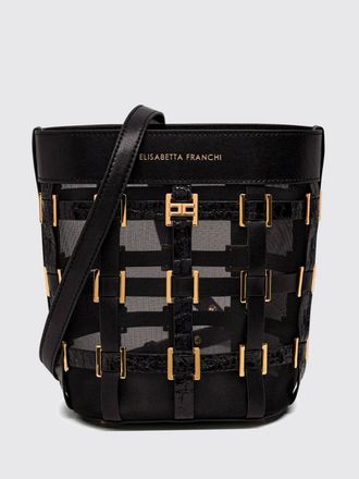 Elisabetta Franchi Sac Bandouli&egrave;re Femme couleur Noir