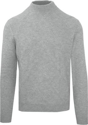 Malo Homme, Pulls, Gris, Taille: 3XL Lupetto Turtleneck