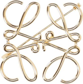 Loewe Anagram Brooch