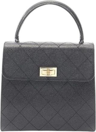 Chanel Pre-owned 2.55 Matelasse Calf Handbag - Femme - Pre-owned - Noir - Taille: ONE Size