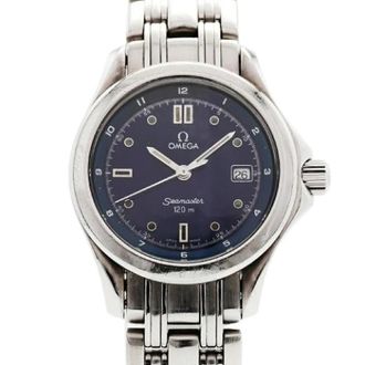 Omega Pre-owned Vintage Armbanduhr 2571.80 - - Pre-owned - Damen - Blau - ONE SIZE