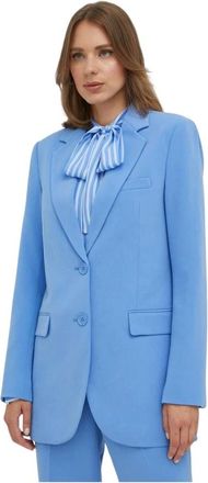 Michael Kors Damen, Jacken, Blau, 2XSGr&ouml;&szlig;e