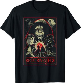 Star Wars Return of the Jedi 40th Anniversary Retro Vintage T-Shirt
