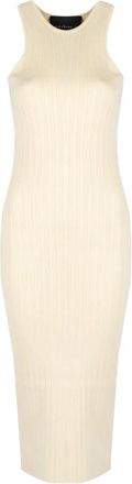 John Richmond Robe longue en maille - Femme - Robes - Beige - Taille: 42 FR