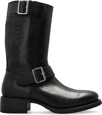Dsquared2 Homme, Chaussures, Noir, Taille: 42 1/2 EU Ducati X D2 Bottines