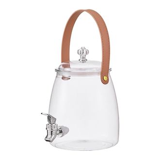 Generico Kaltgetr&auml;nkespender: Fortschrittlicher Beh&auml;lter mit gro&szlig;em Fassungsverm&ouml;gen, BPA-freier Getr&auml;nkespender f&uuml;r den K&uuml;hlschrank, f&uuml;r Bar, Camping, K&uuml;che, 