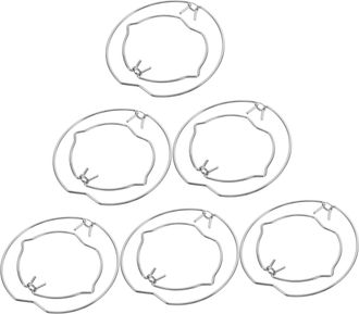 Soimiss 12st&uuml;cke Federclip F&uuml;r Einbauleuchten Im Wohnzimmer K&uuml;che Und Bad Aus Robustem Metall Installieren F&uuml;r Verschiedene Beleuchtungsk&ouml;rper Geeignet