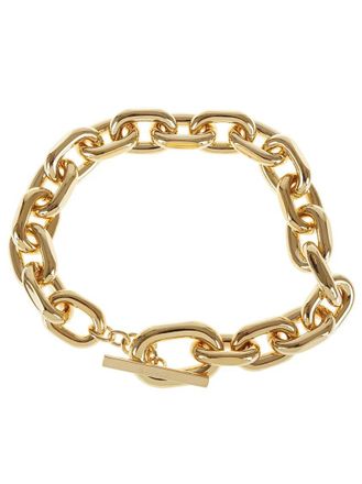 Paco Rabanne Armband - Bold Brass Chain Bracelet - Gr. ONE SIZE - in Gold - f&uuml;r Damen
