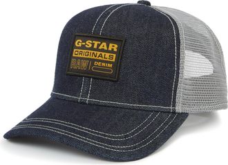 G-Star Herren Denim Embro Baseball Trucker Cap, Blau (raw Denim D21247-E023-001), PC