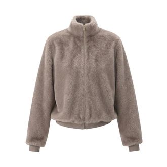 Marella Blouson Bomber Emmpatio - Femme - Vestes - Beige - Taille: 36 FR