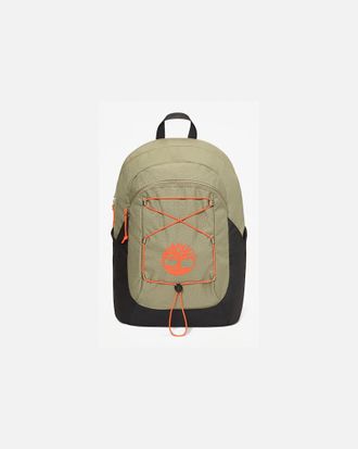 Timberland Outdoor 28-Liter-Rucksack in Gr&uuml;n/Orange, Gr&uuml;n