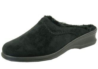 Rohde Farun, Damen Warm gefüttert Pantoffeln Hausschuhe, Schwarz (Schwarz 90), 39.5 EU (6.5 UK)
