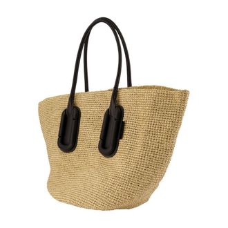 Marc Jacobs Womens The Tote Shopper Bag - Marc Jacobs Recycled Fabrics Beige Recycled_fabrics Totes-Shopping-Bags