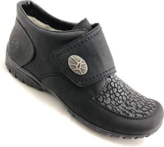 Rieker Damen L4664 Stiefeletten, Schwarz (schwarz/schwarz 00)