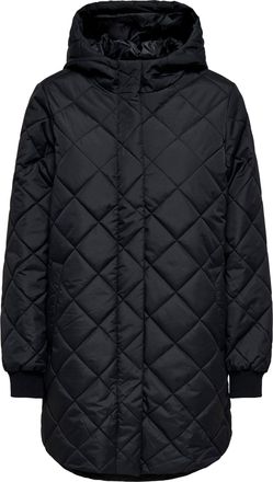Only Onljuliet Quilted Hood Zip Coat Otw Noos