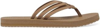 Sanuk Femme Yoga Sandy Tongues, Tabac, 37 EU