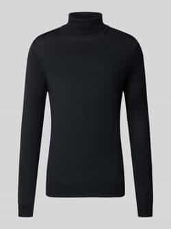 Christian Berg Wollpullover mit Rollkragen