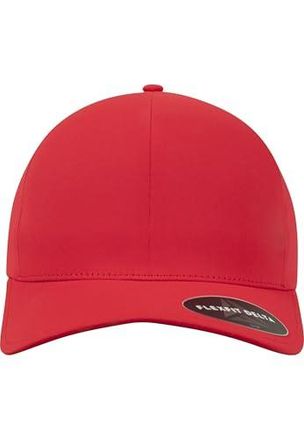 Flexfit Mixte Delta Red L/XL Casquette, Rouge, L-XL EU
