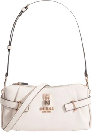 Guess Femme, Sacs, Blanc, Taille: ONE Size Shoulder Bag