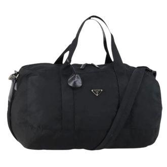 Prada Sac Week-end Pre-owned - Femme - Pre-owned - Noir - Taille: ONE Size