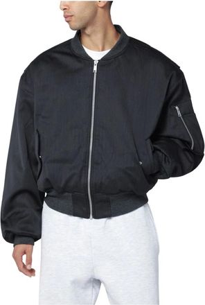 Entire studios Entire Studios, Homme, Vestes, Gris, Taille: XL Cropped Broad Bomber