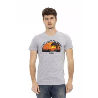 Trussardi Homme, Tops, Gris, Taille: L Action T-Shirt