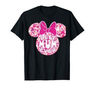 Disney Minnie Mouse Best Mum Ever Muttertag T-Shirt