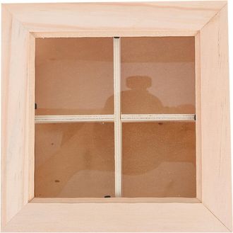 Amosfun Teebeutel-Box Organizer Teetruhe Aus Holz Teebeutelhalter Mit 4 F&auml;chern K&uuml;chenaufbewahrung Teebox F&uuml;r Teebeutel Kaffee Snacks Mit Transparenter Oberse