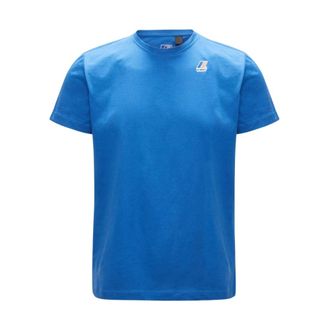 K-Way Le Vrai Edouard T-Shirt - - Tops - Herren - Blau - M