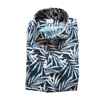 Xacus Homme, Chemises, Bleu, Taille: XL la chemise