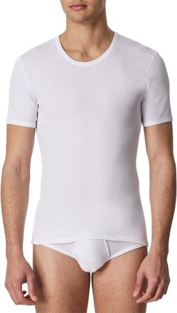 Schiesser Herren T-Shirt weiß