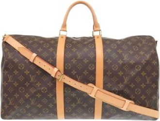 Louis Vuitton unisex, Pre-owned, Brun, Taille: ONE Size Pre-owned Keepall Bandouliere 55