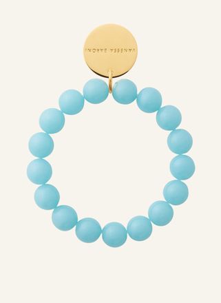 Vanessa Baroni Vanessa Baroni Armb&auml;nder Mini Beads Flex Bracelet Opaline Blue By Glambou gold
