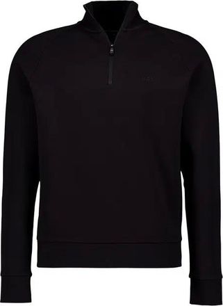 HUGO BOSS Herren Pullover schwarz unifarben