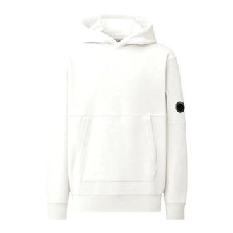 C.P. Company Lens Hoodie - - Sweatshirts & Hoodies - Herren - Wei&szlig; - S